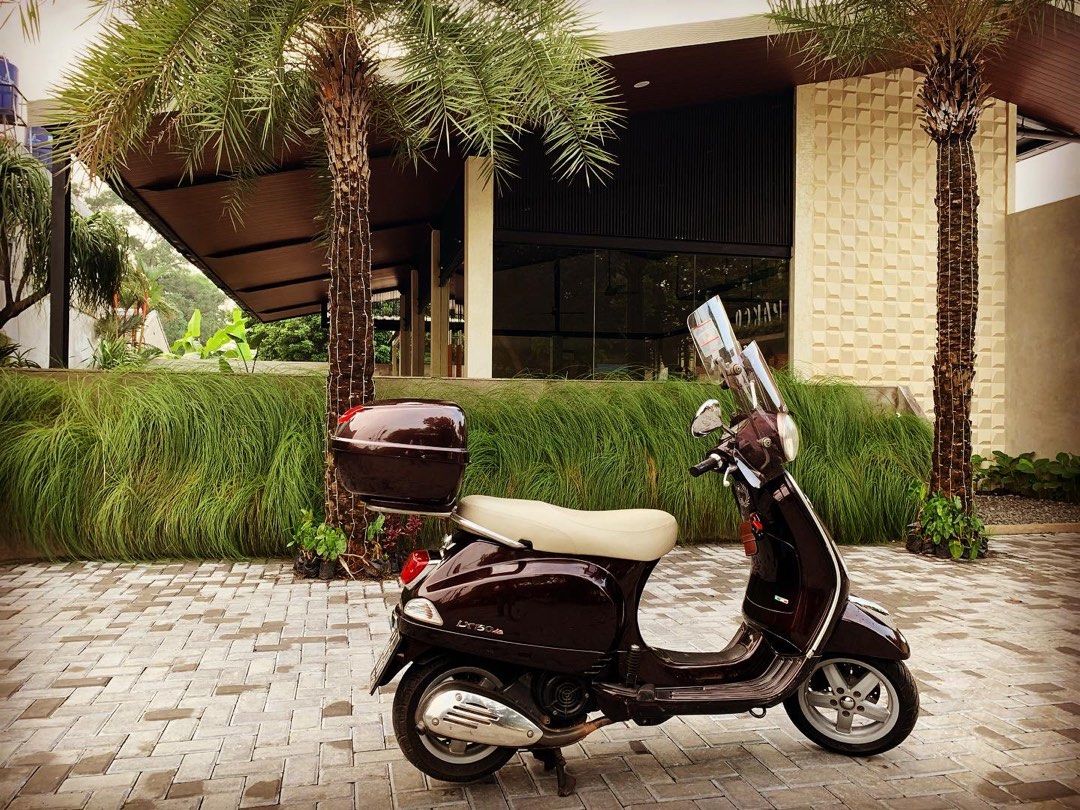 PIAGGIO VESPA LX 150 2V IE 2012 Tuscany Brown, Motor di Carousell
