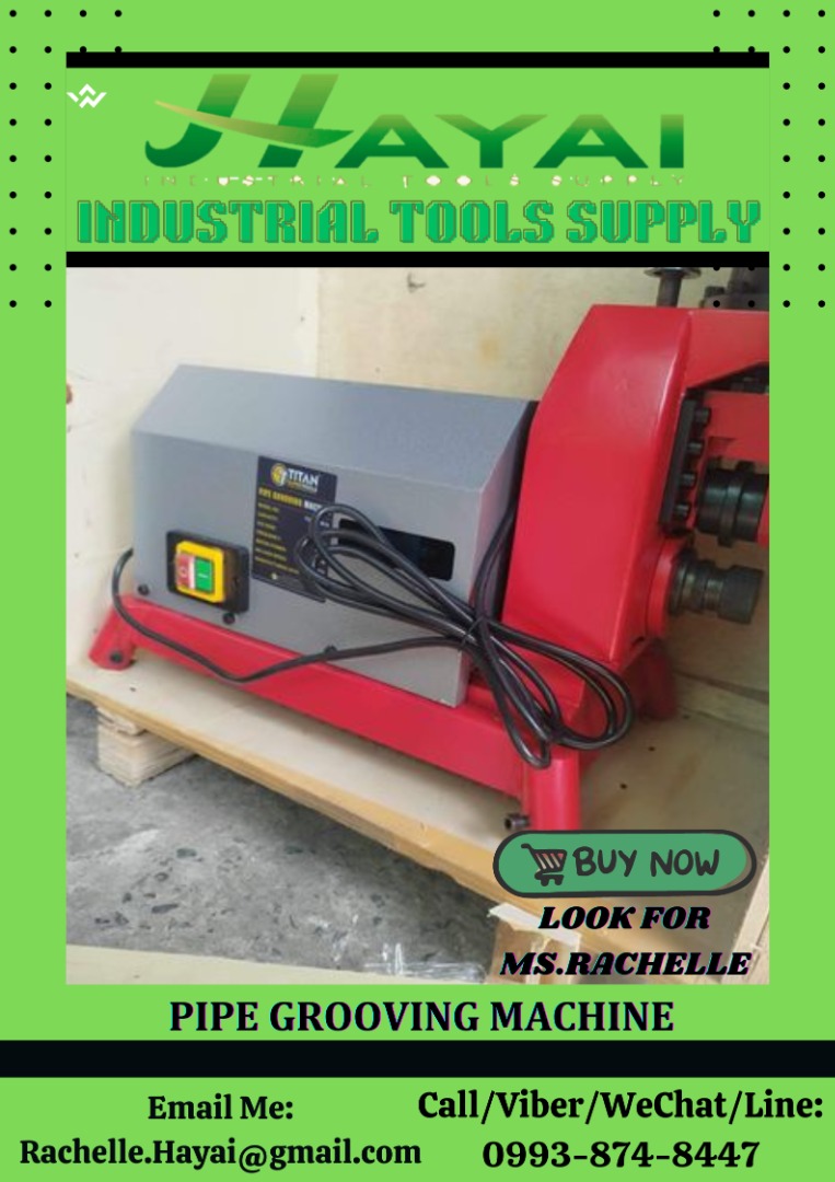 PIPE GROOVING MACHINE, Commercial & Industrial, Industrial Equipment on ...