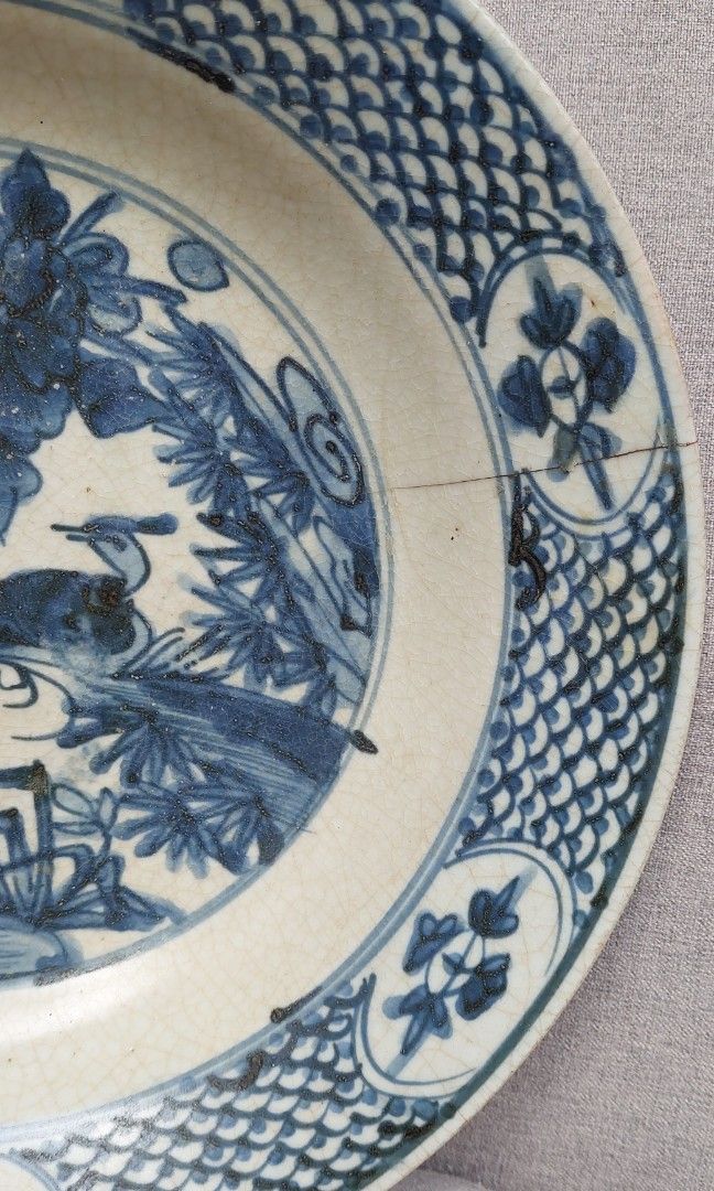 Piring kuno ming dynasty, Antik, Pajangan di Carousell