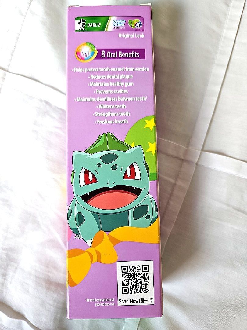 Pokemon pikachu bulbasaur toothpaste, Beauty & Personal Care, Oral Care ...