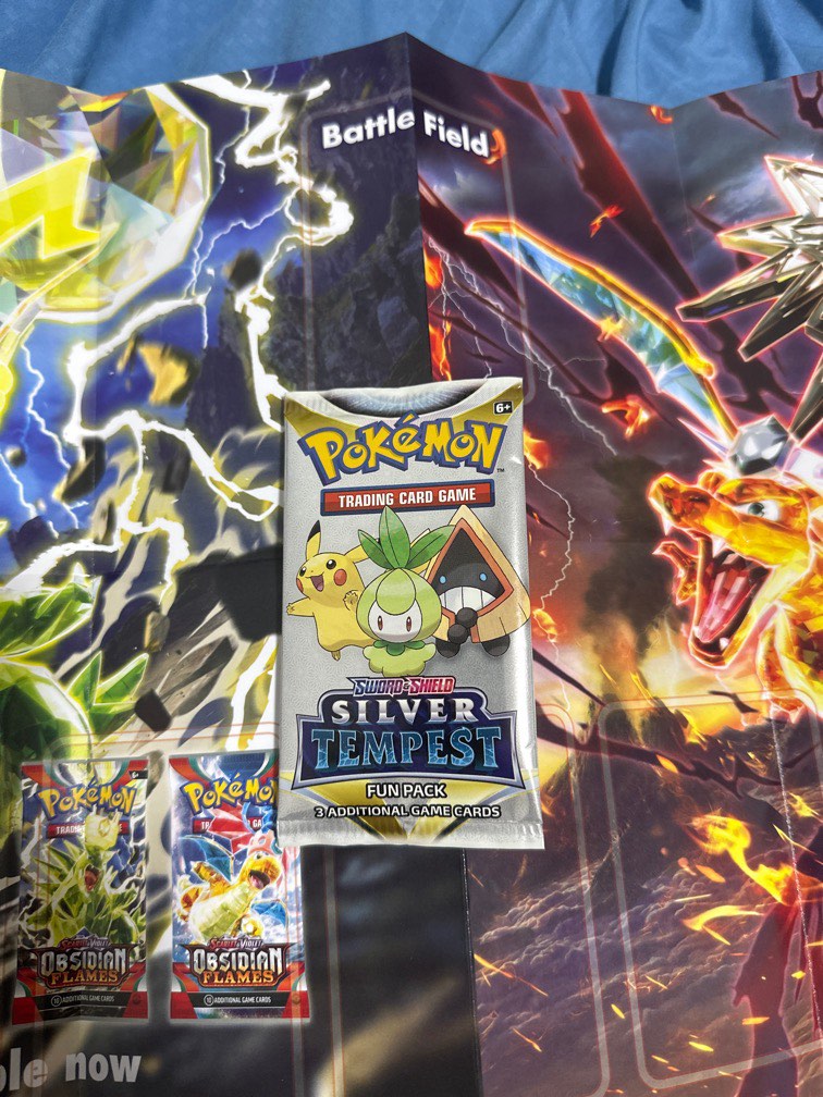 Pokemon Silver Tempest Fun Pack, Hobbies & Toys, Toys & Games on Carousell