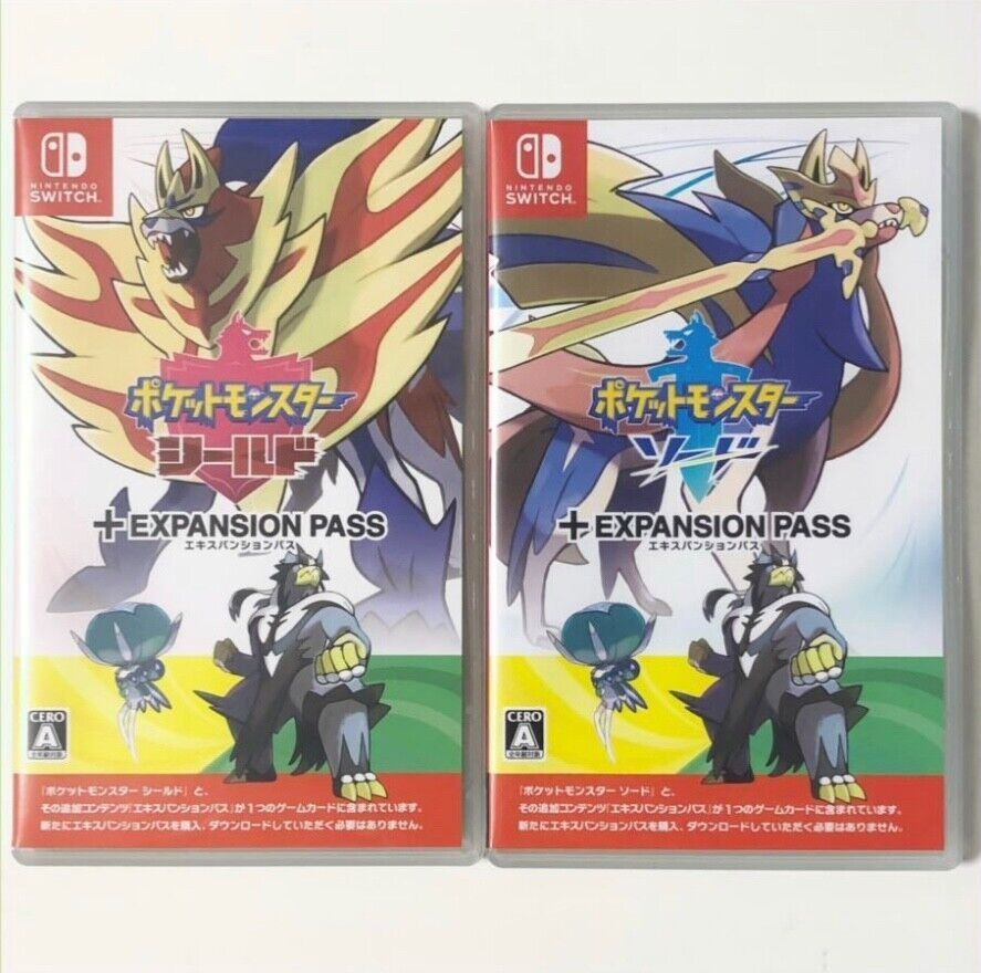 Pokemon Sword & Shield + Expansion Pass DLC Edition, Video Gaming ...