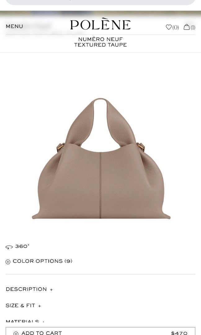 Polene Numero Neuf, Luxury, Bags & Wallets on Carousell