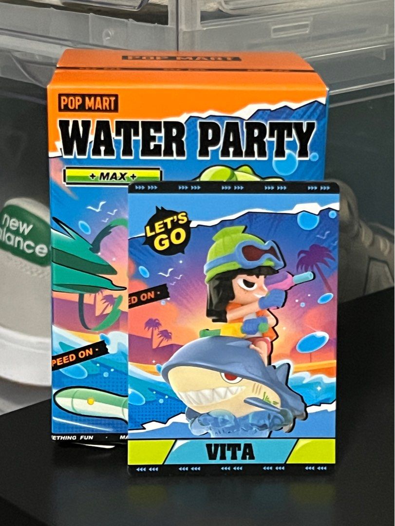 Pop Mart Water Party - Vita, Hobbies & Toys, Toys & Games on Carousell