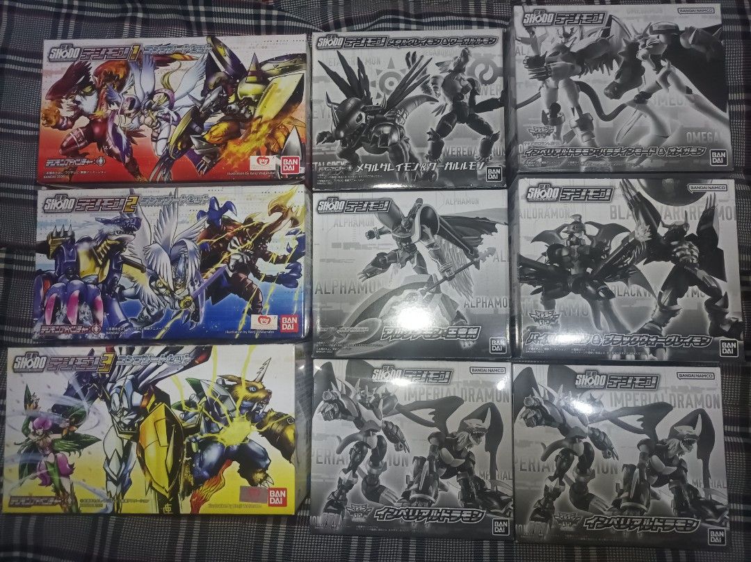 Premium Bandai Shodo Digimon Complete Collection, Hobbies & Toys, Toys ...
