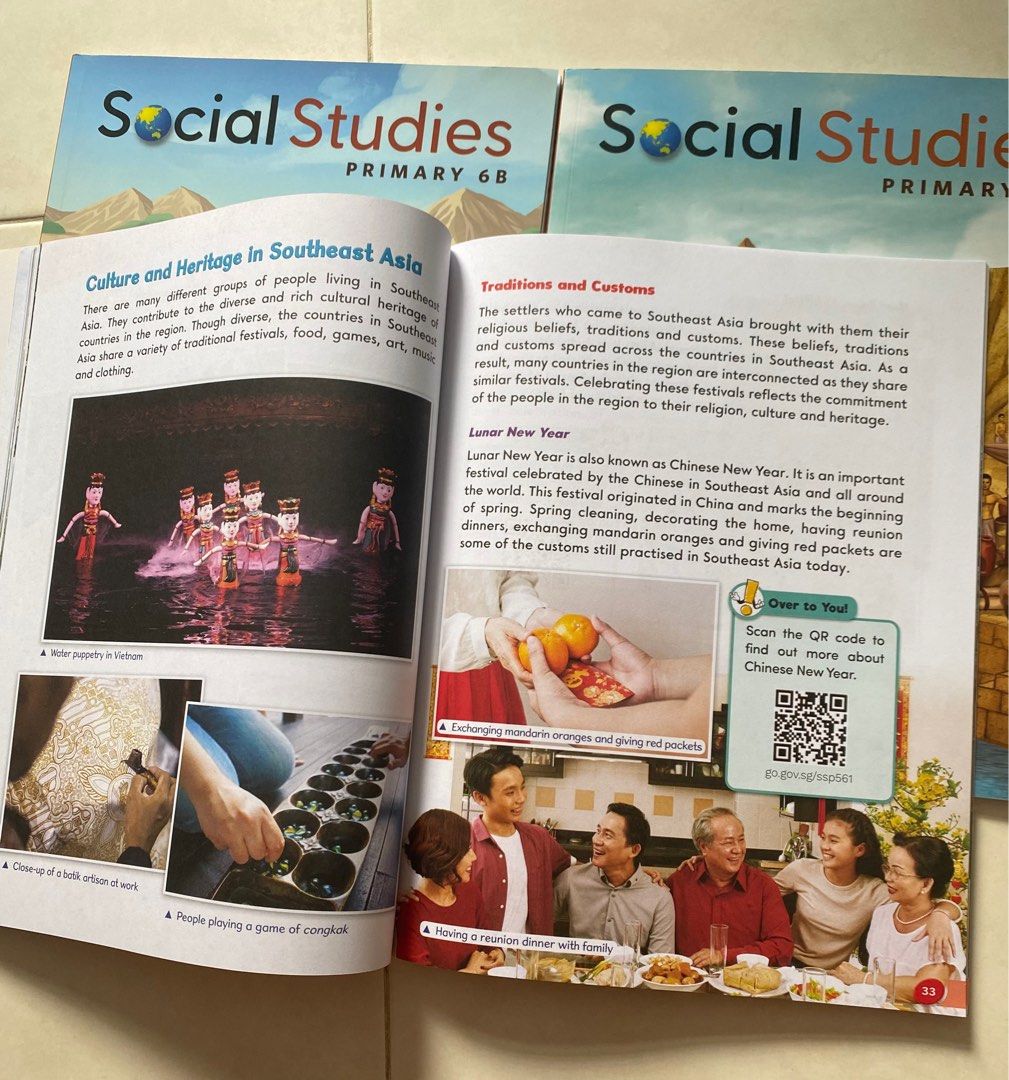 Primary School Social Studies Textbook, Hobbies & Toys, Books ...