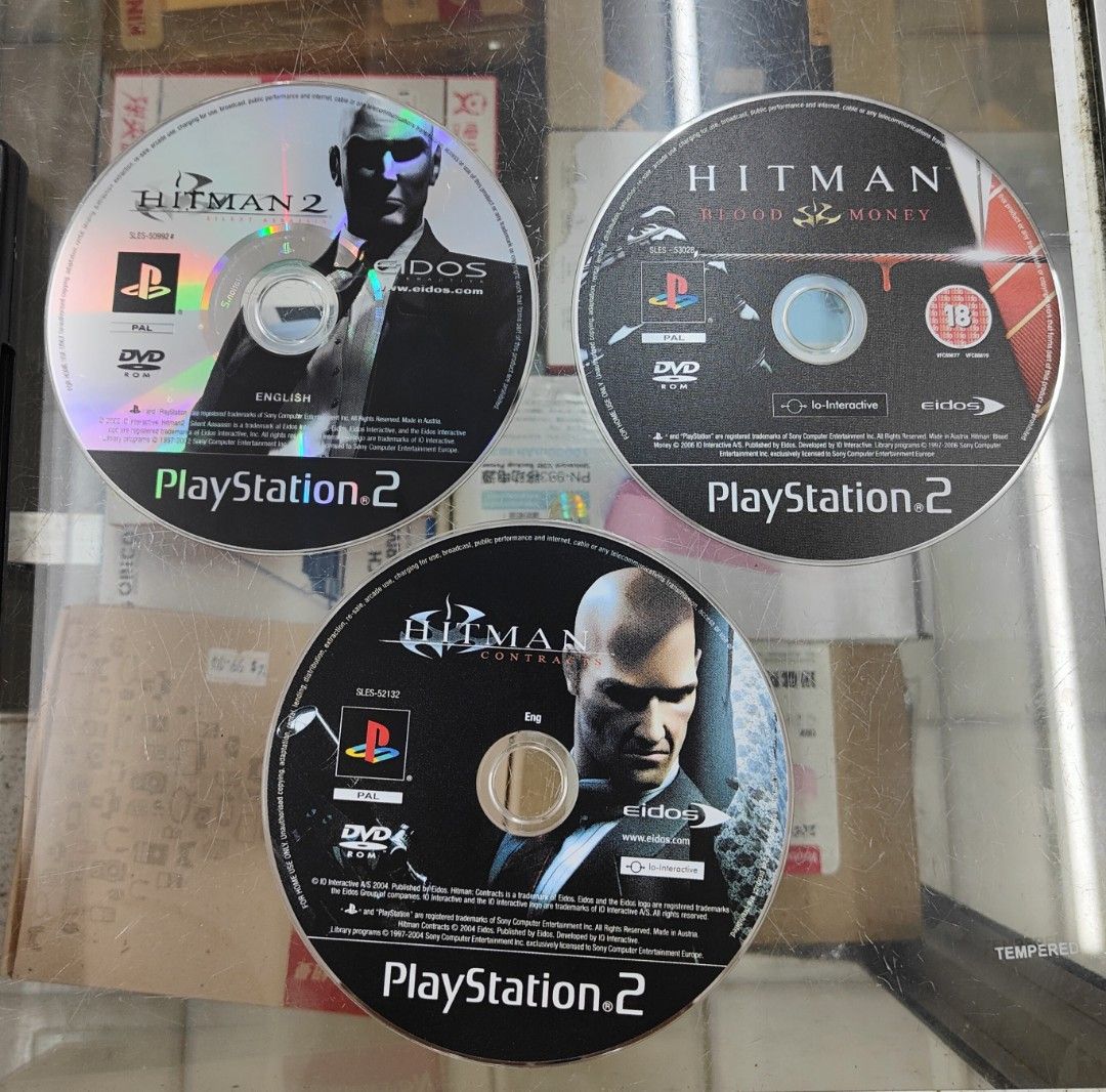 PS2 Hitman The Triple Hit Pack, Video Gaming, Video Games, PlayStation ...