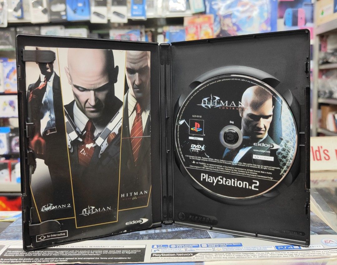 PS2 Hitman The Triple Hit Pack, Video Gaming, Video Games, PlayStation ...