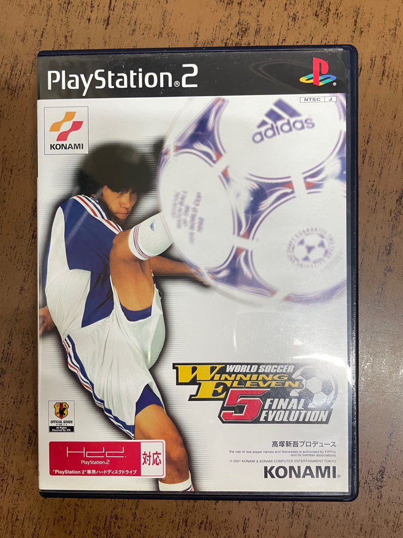 PS2 World Soccer Winning Eleven 5 Final Evolution 實況足球, 電子遊戲, 電子遊戲 ...