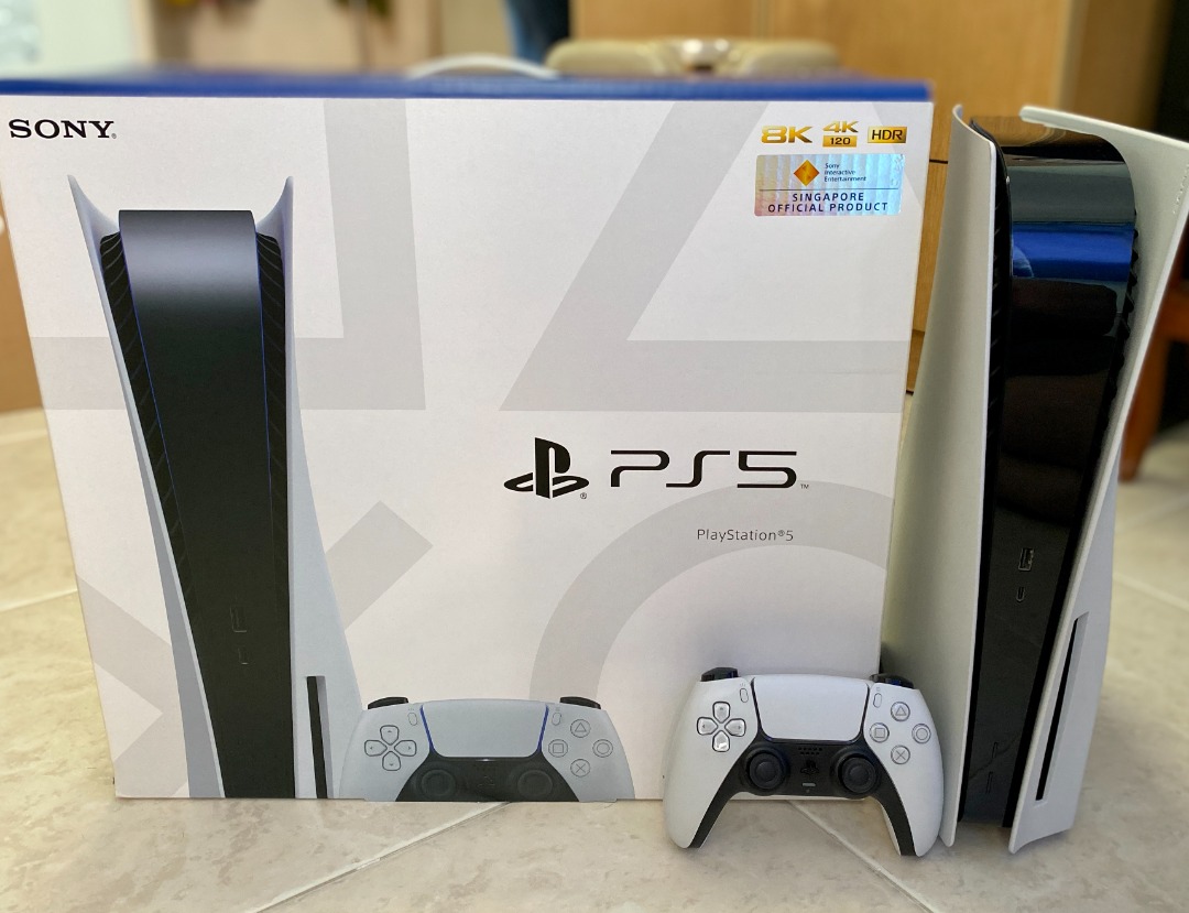 PS5 disc console with original items and box, Video Gaming, Video Game Consoles, PlayStation on ...