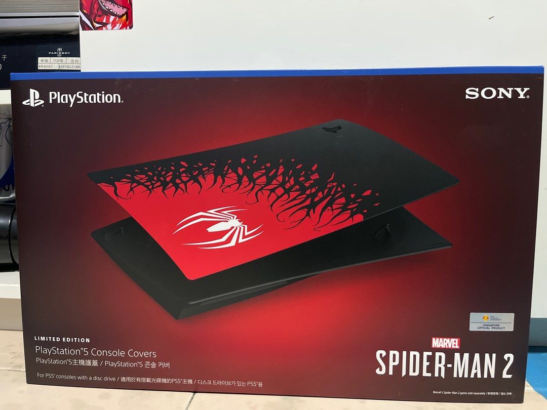 Ps5 DISC version . Spider - Man 2 Console Cover, Video Gaming, Gaming ...