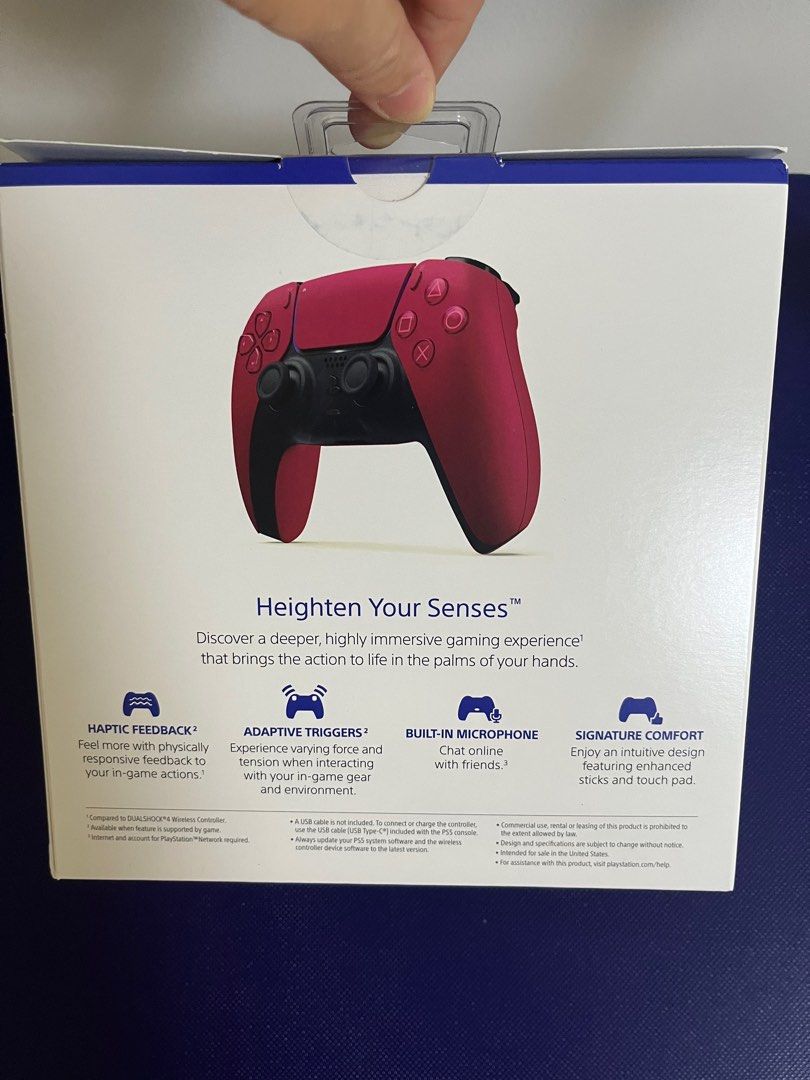 PS5 Dualsense Wireless Controller - Cosmic Red (Brand New & Authentic ...