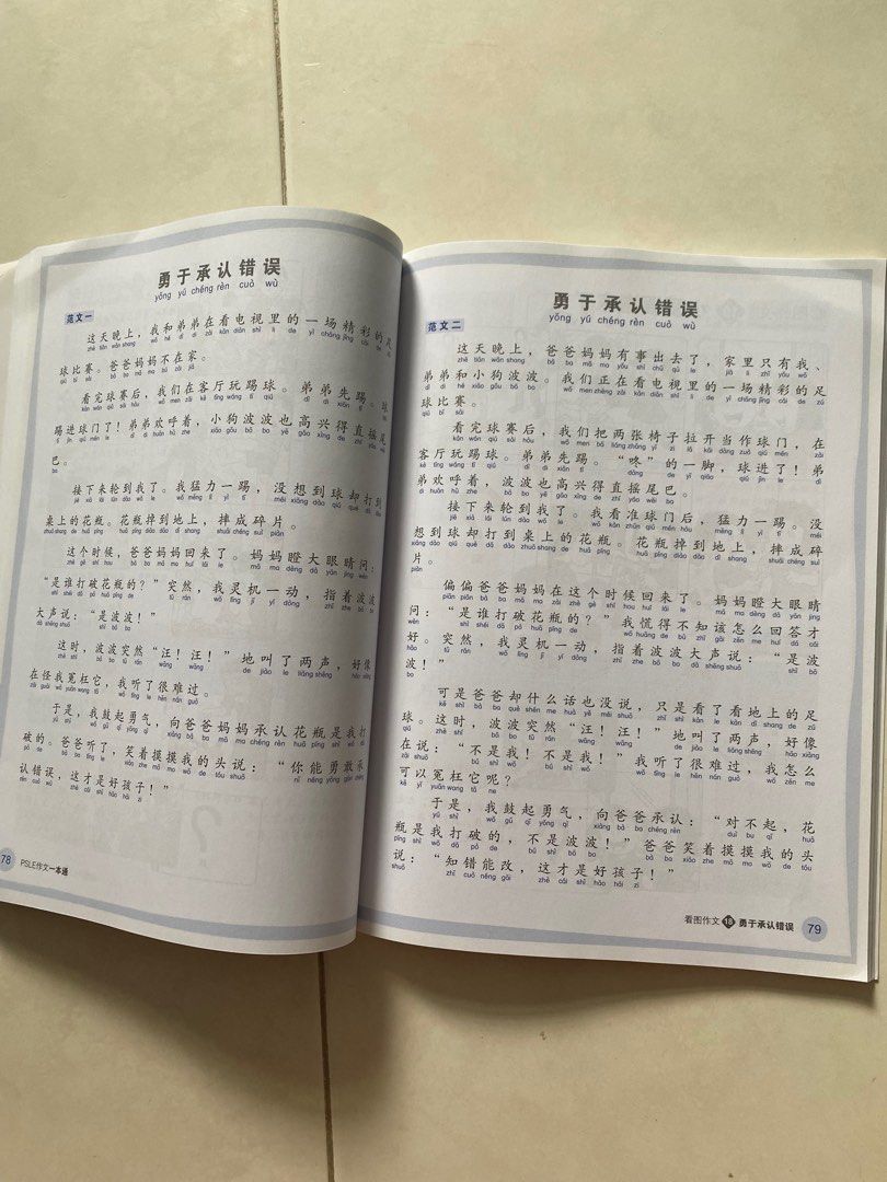 PSLE Chinese Model Compo, Hobbies & Toys, Books & Magazines, Assessment ...