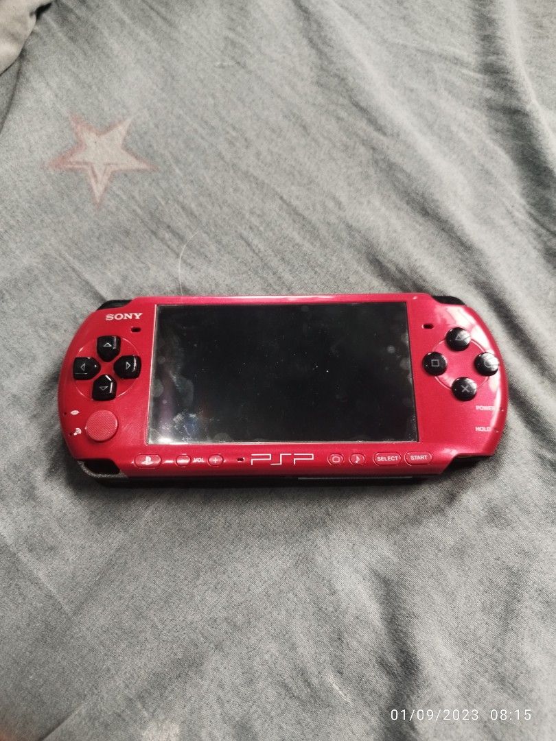Psp Red&Black edition on Carousell