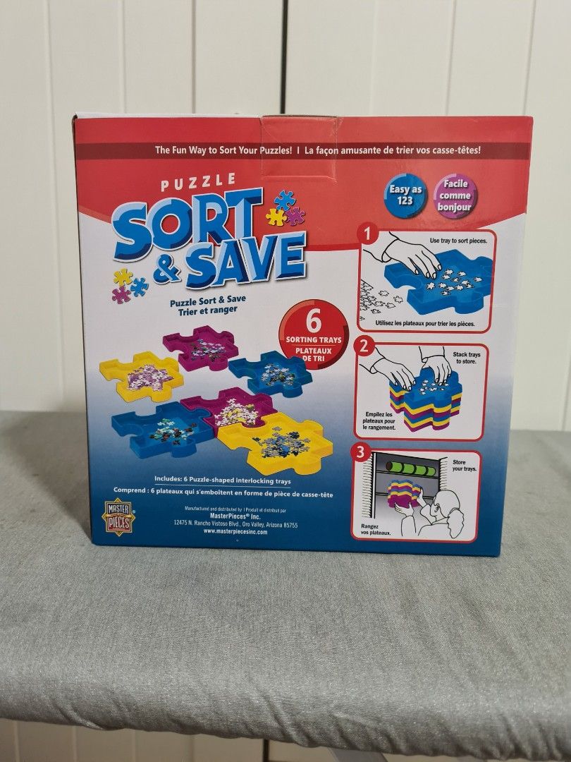 Puzzle Sort and Save stacker, Hobbies & Toys, Toys & Games on Carousell
