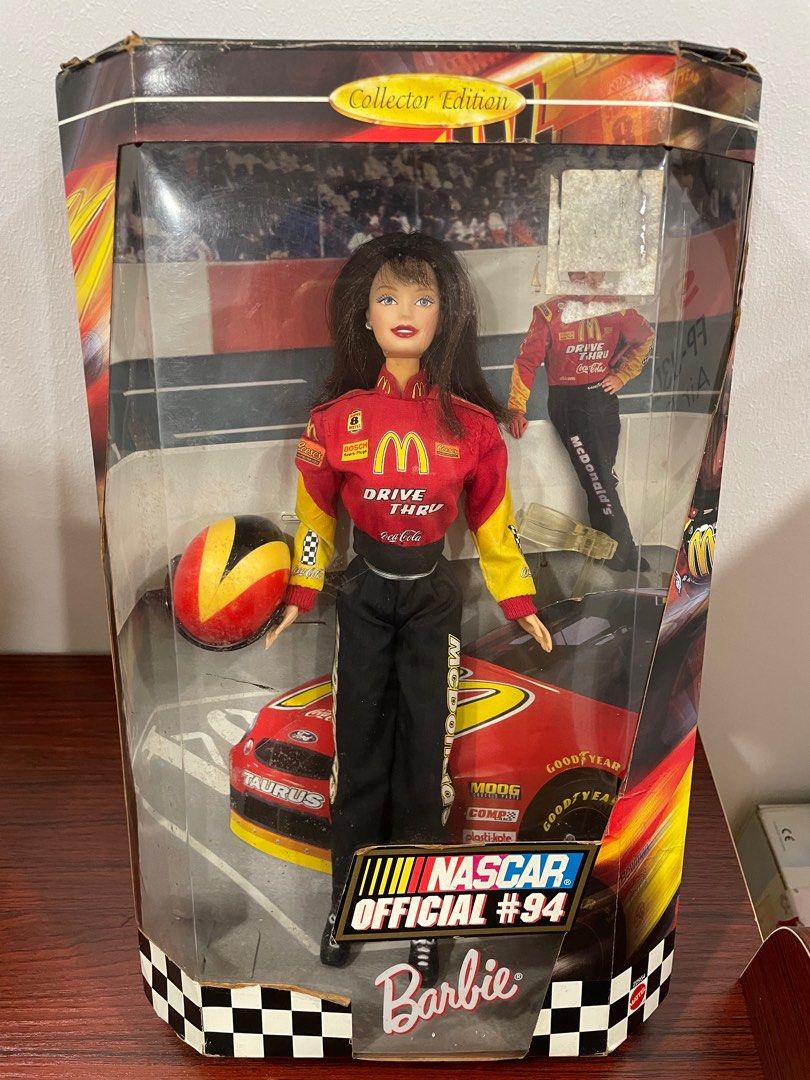 Racer car Barbie Doll 2000s, Hobbies & Toys, Toys & Games on Carousell