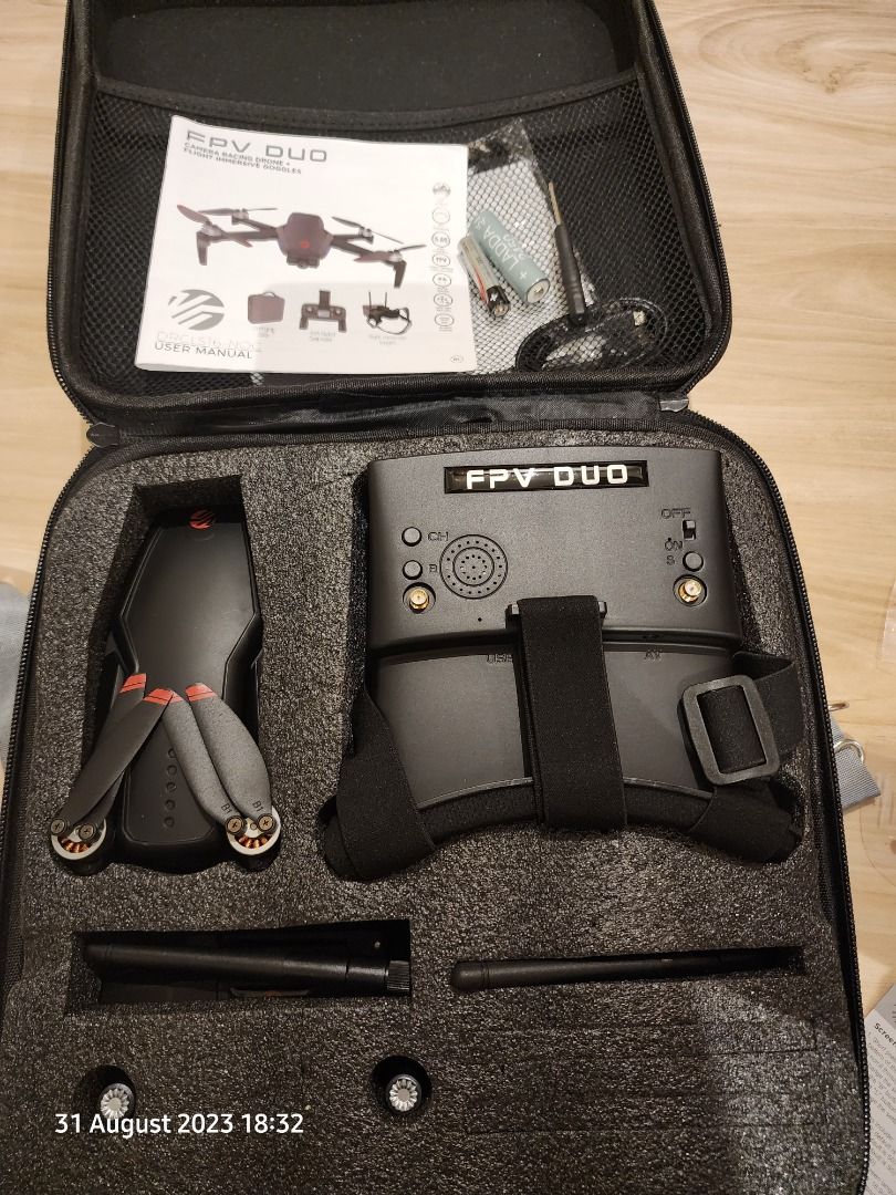 FOV Duo Camera Racing Drone, Hobbies & Toys, Toys & Games on Carousell