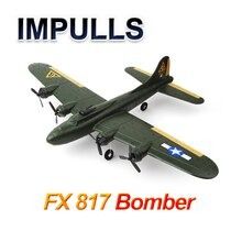 Remote Control glider FX817 B17 bomber 2CH Resistance to falling Stunt Flying Aircraft Aerial ...