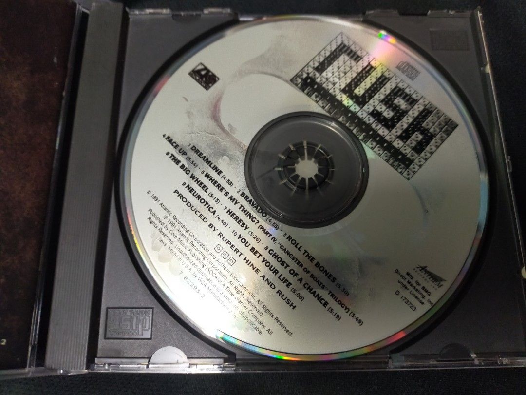 Rush - Roll the bones, Hobbies & Toys, Music & Media, CDs & DVDs on ...