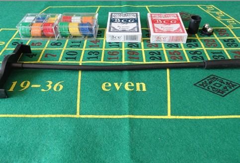 SG STOCK Russian Roulette Set 16-inch Plastic Turntable With Tablecloth ...