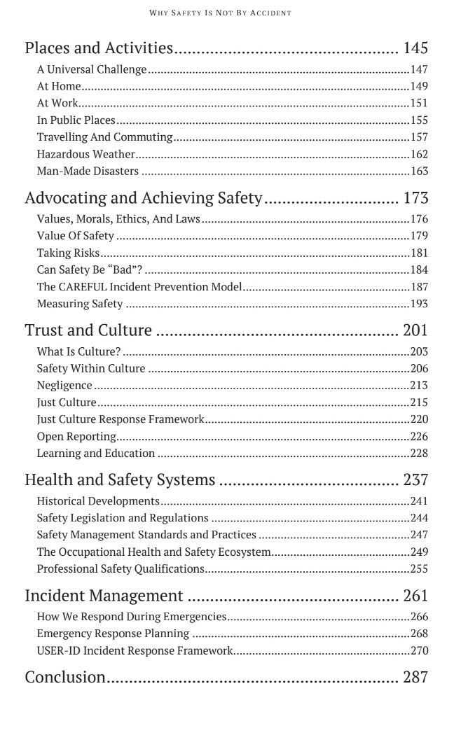 Safety Textbook: Why Safety Is Not By Accident - Safety and Risk ...