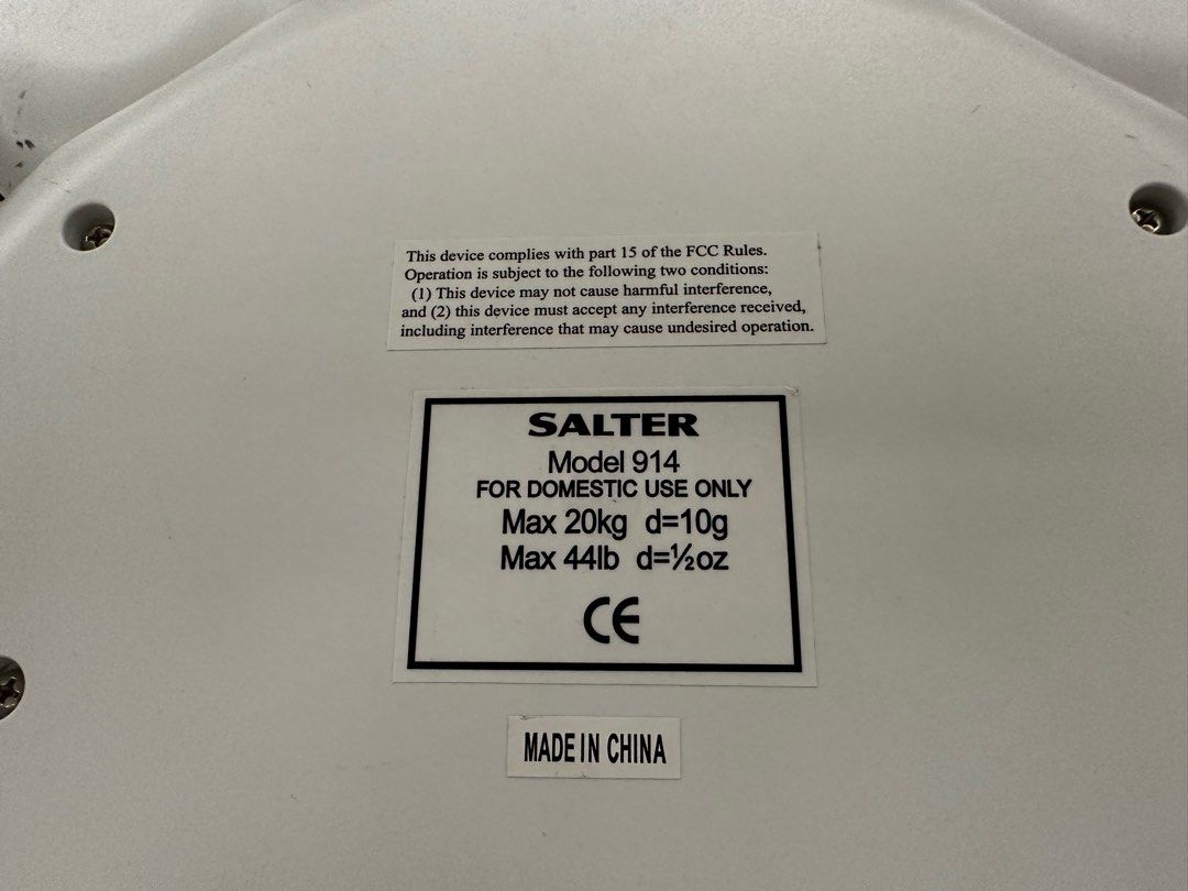 Salter Baby Weighing Scale, Babies & Kids, Baby Nursery & Kids ...