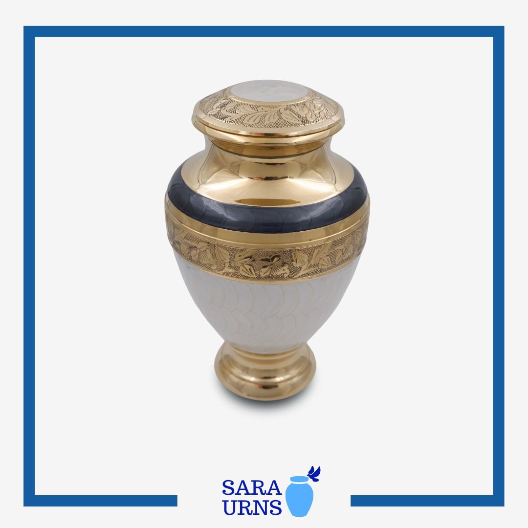 [saraurnsph] Royal Soul Brass Urn Metal Urn Cremation Urn Jar Urns for ...