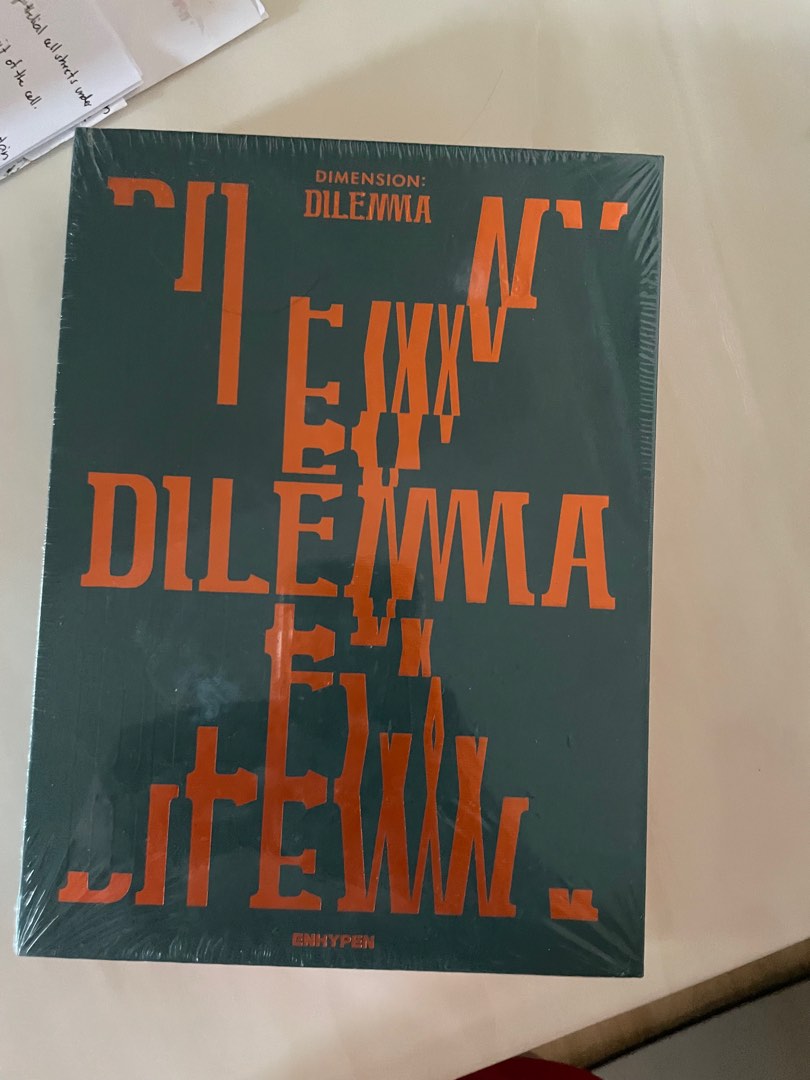 SEALED ENHYPEN D:DILEMMA ALBUM WITH POSTERR, Hobbies & Toys, Books ...