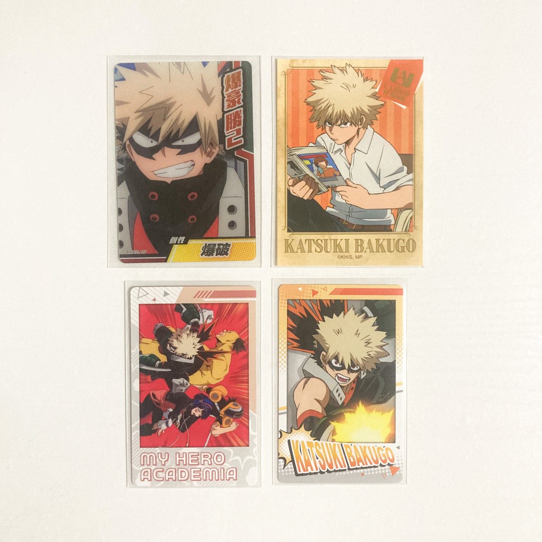 [SET] My Hero Academia MHA Bakugo Katsuki Cards Card Set, Hobbies ...