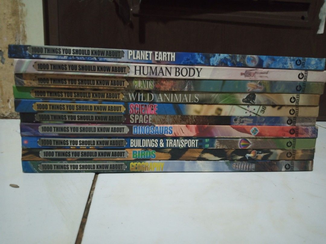 set of 10 books: 1000 things you should know about Children ...