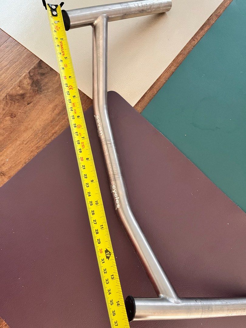 Seven Tiberius titanium bars (rare), Sports Equipment, Bicycles & Parts ...