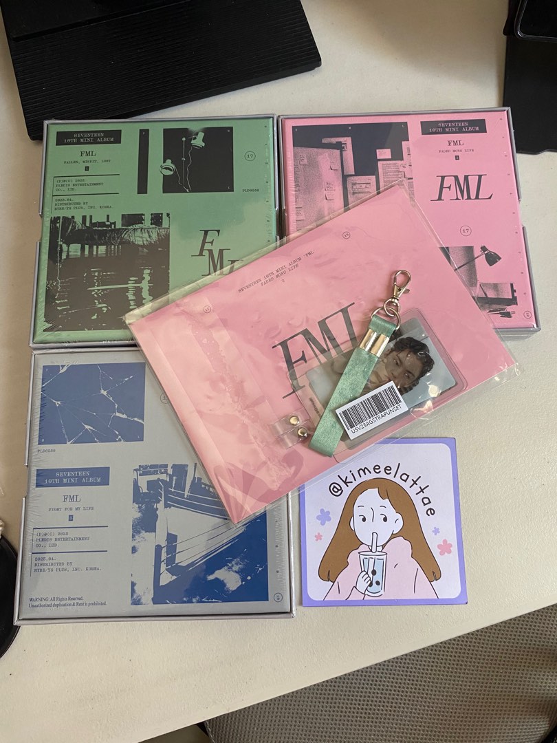 SEVENTEEN SVT FML ALBUM SET WITH POBs on Carousell