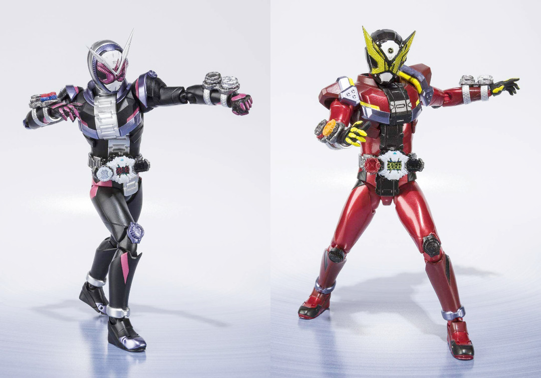 SHF S.H.Figuarts Kamen Rider Zi-o & Geiz with Zikan Girade, Zikan Zax ...