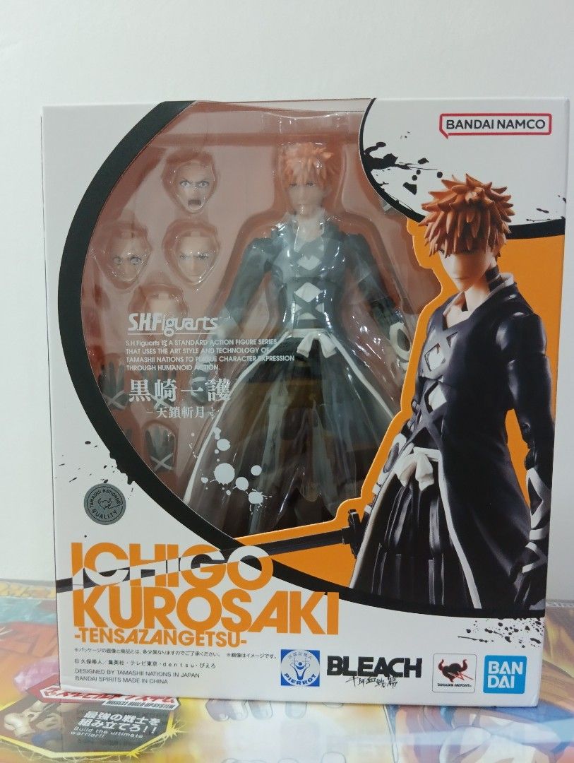 S.H.Figuarts Bleach Ichigo Kurosaki SHF, Hobbies & Toys, Toys & Games ...