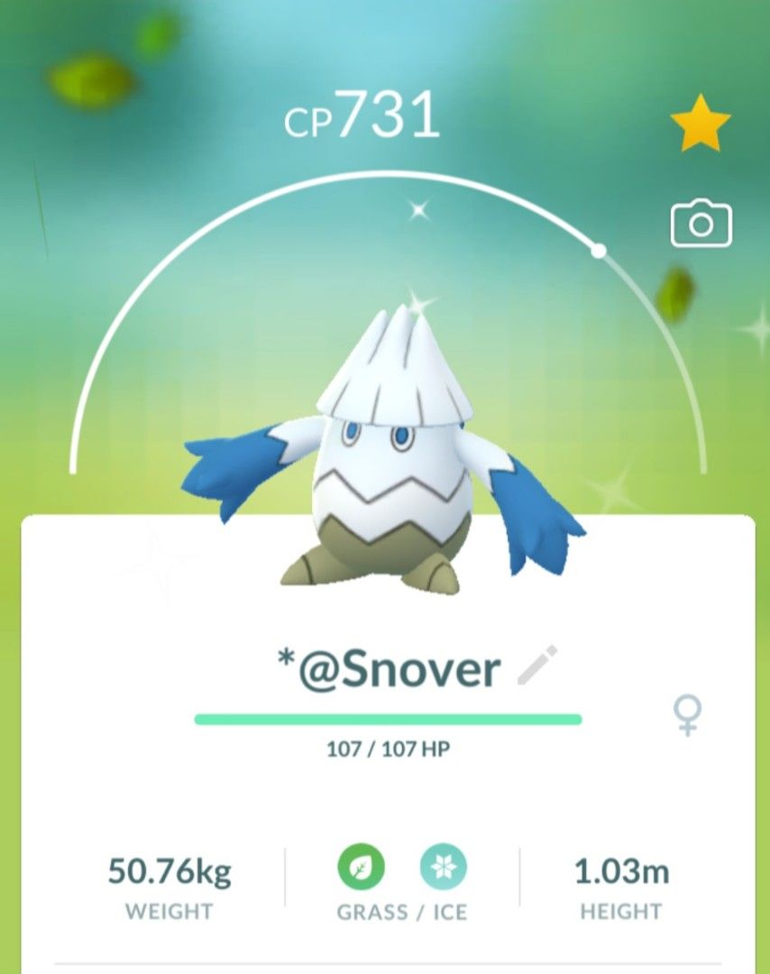 Shiny Snover: Pokemon Go, Video Gaming, Gaming Accessories, In-Game ...