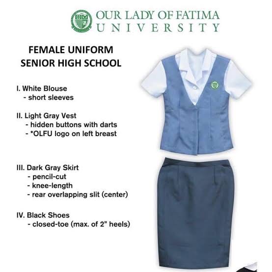 SHS OLFU UNIFORM on Carousell