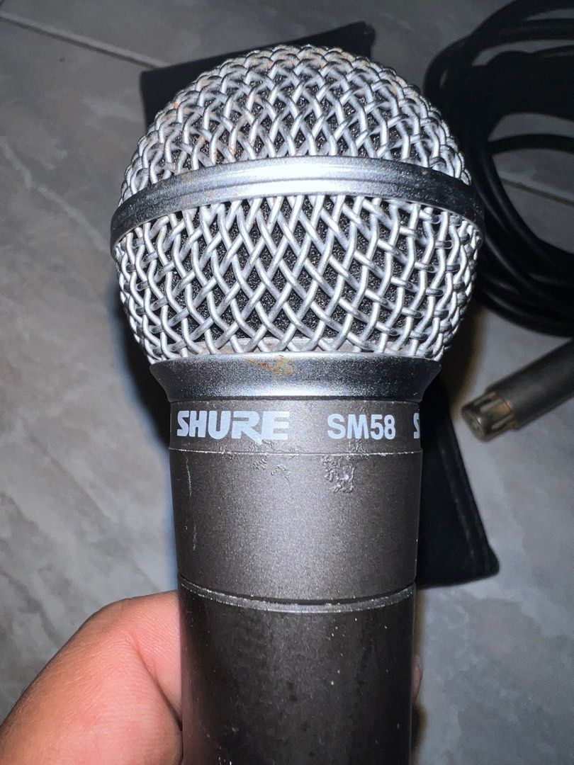 shure microphone, Audio, Microphones on Carousell