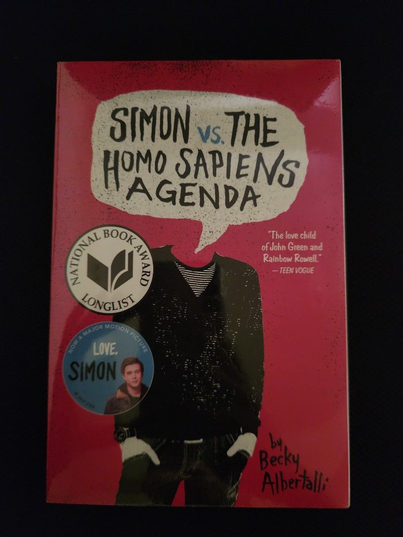 Simon vs the homo sapiens agenda on Carousell
