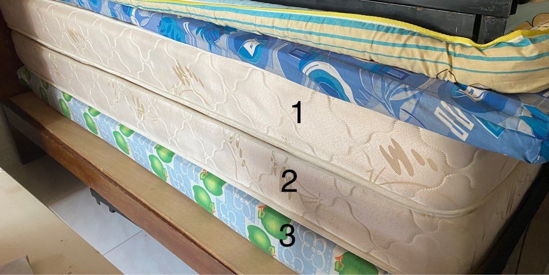 Single bed mattress, Furniture & Home Living, Furniture, Bed Frames ...