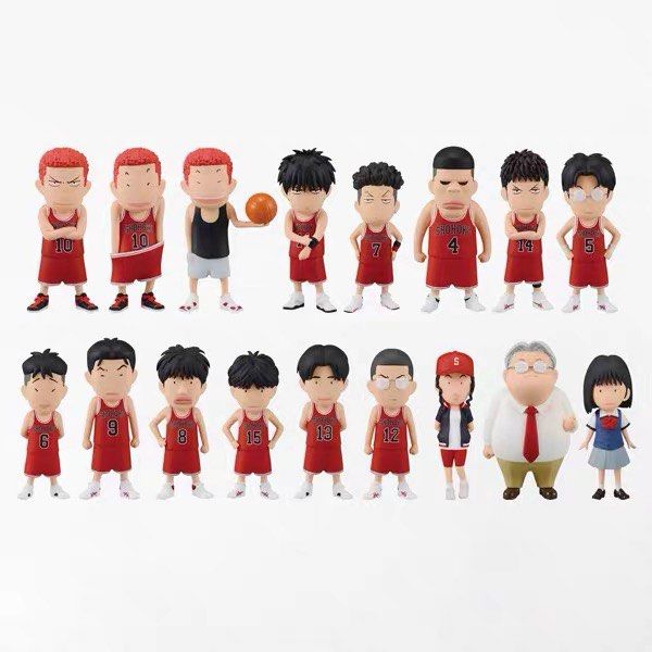Slam dunk wcf figure collection set - the first slam dunk - Shohoku ...