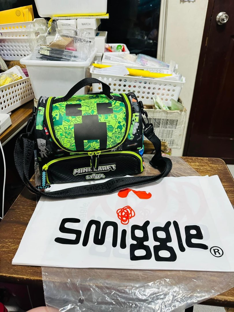 Smiggle Minecraft Small sling bag, Men's Fashion, Bags, Sling Bags on ...