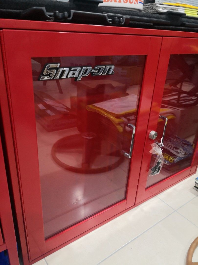 Snap On Tools Display Cabinet, Furniture & Home Living, Furniture ...