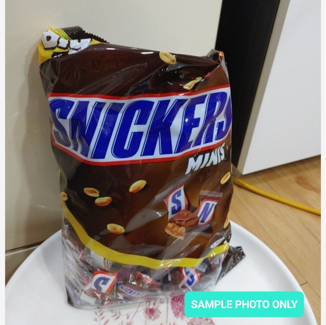 Snickers Minis 1.74kg, Food & Drinks, Packaged & Instant Food on Carousell