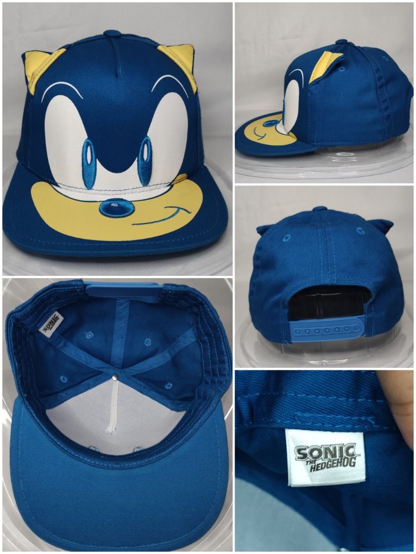 SONIC THE HEDGEHOG SNAPBACK 3D EARS - KIDS, Men's Fashion, Watches ...