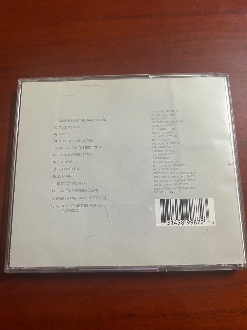 sophie ellis-bextor read my lips, Hobbies & Toys, Music & Media, CDs ...