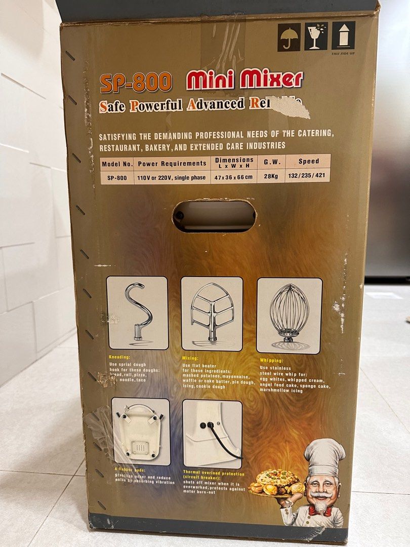 Spar Mixer SP-800, TV & Home Appliances, Kitchen Appliances, Hand ...