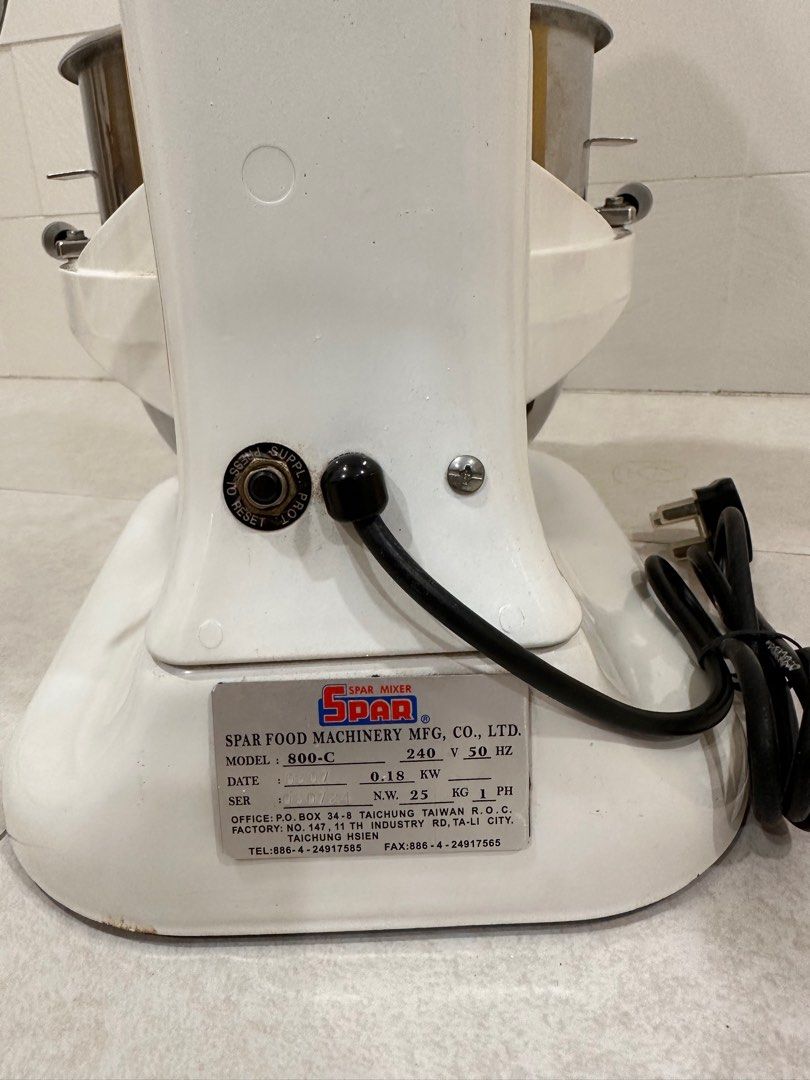Spar Mixer SP-800, TV & Home Appliances, Kitchen Appliances, Hand ...