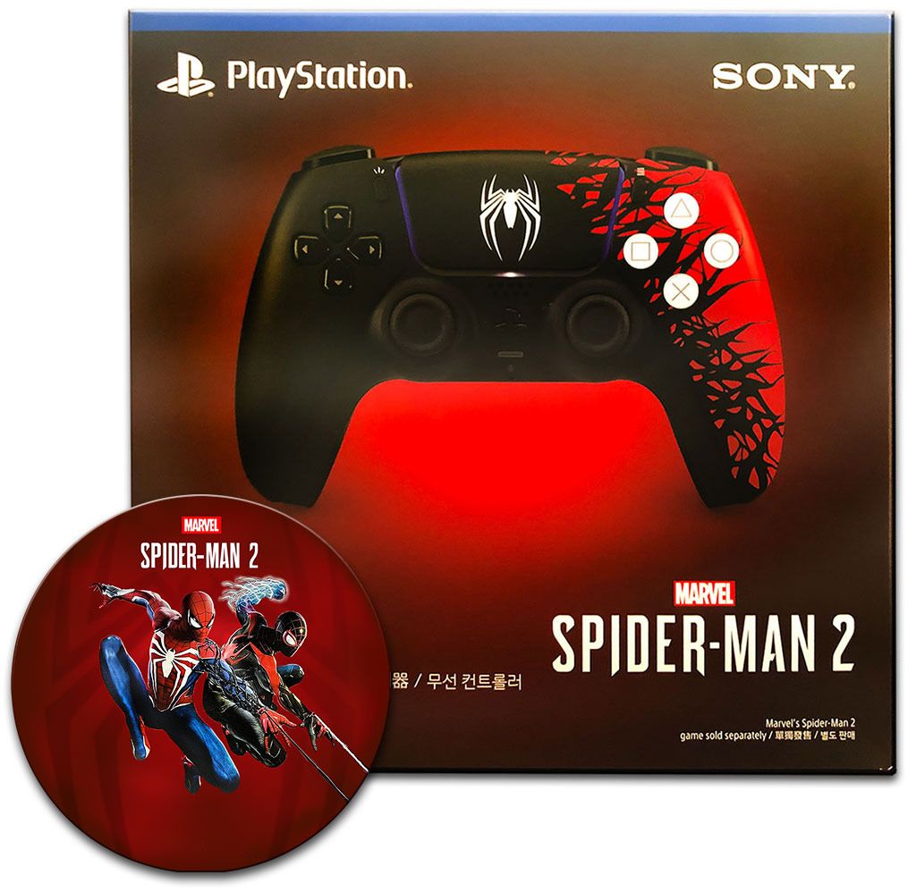 Spider-man 2 PS5 Dualsense Controller (Sold out), Video Gaming, Gaming ...