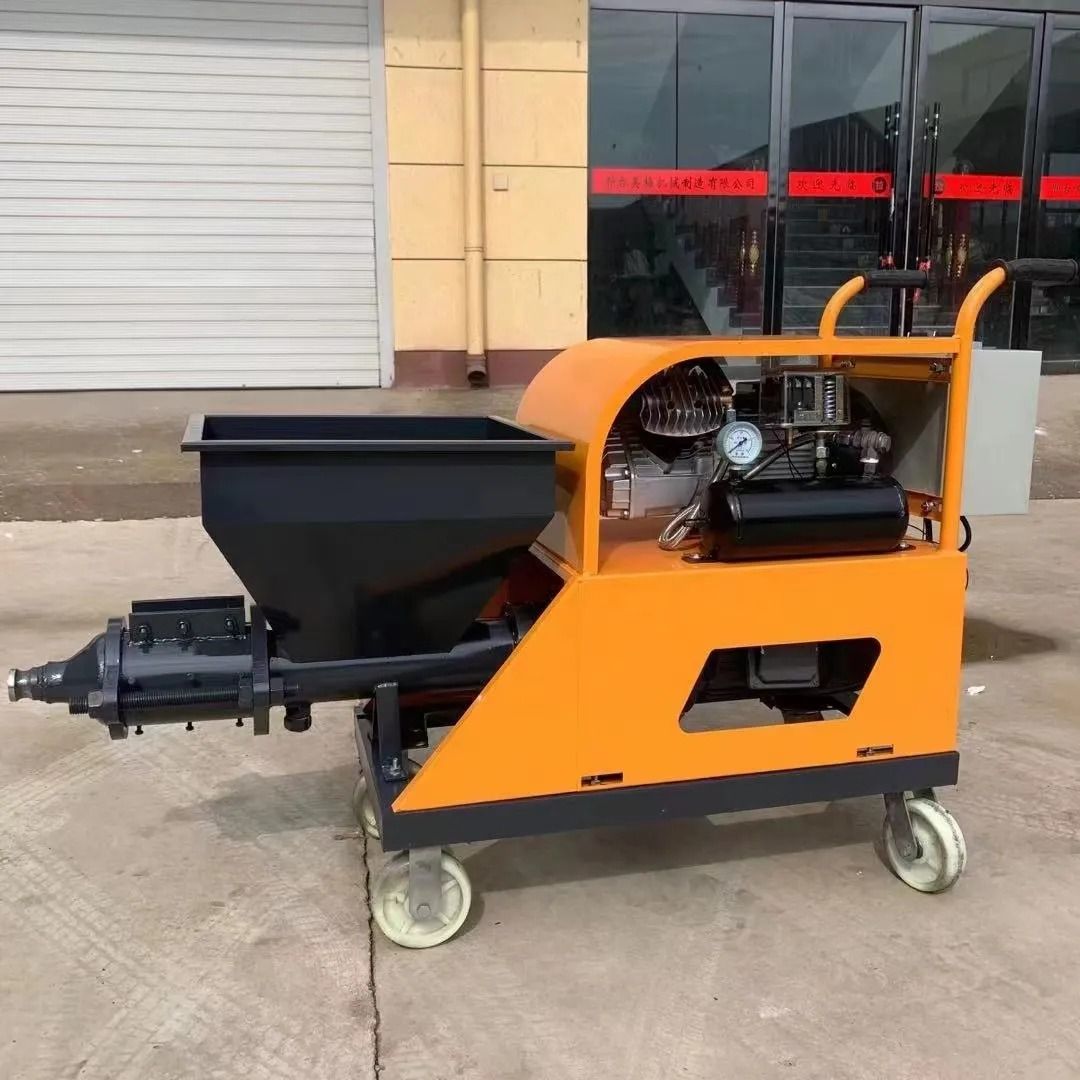 Spray Plaster Machine Wall Cement Plastering Machine, Everything Else ...