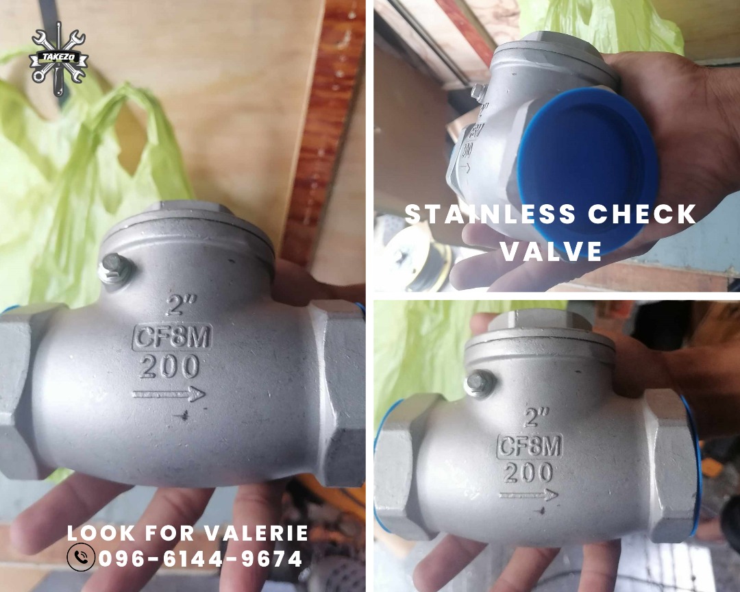 STAINLESS CHECK VALVE on Carousell